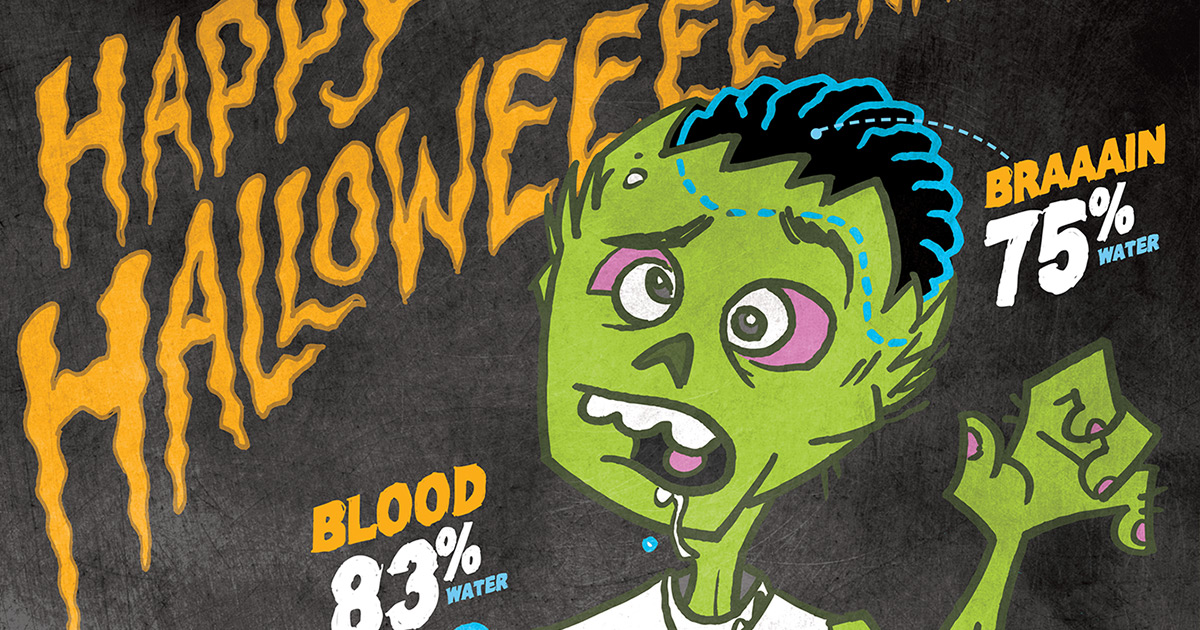 Aqua Indiana: Illustrated Ads - Brandon Peat Design & Development